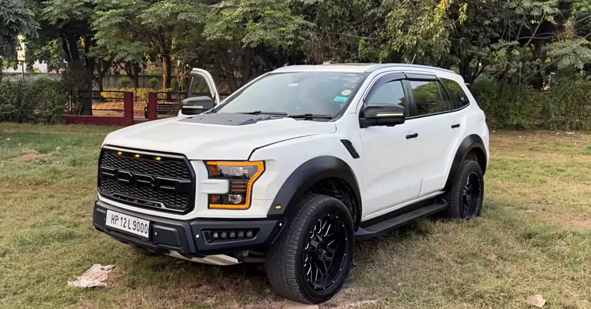 Ford Endeavour 7 seat luxury SUV converted into Everest with imported ...