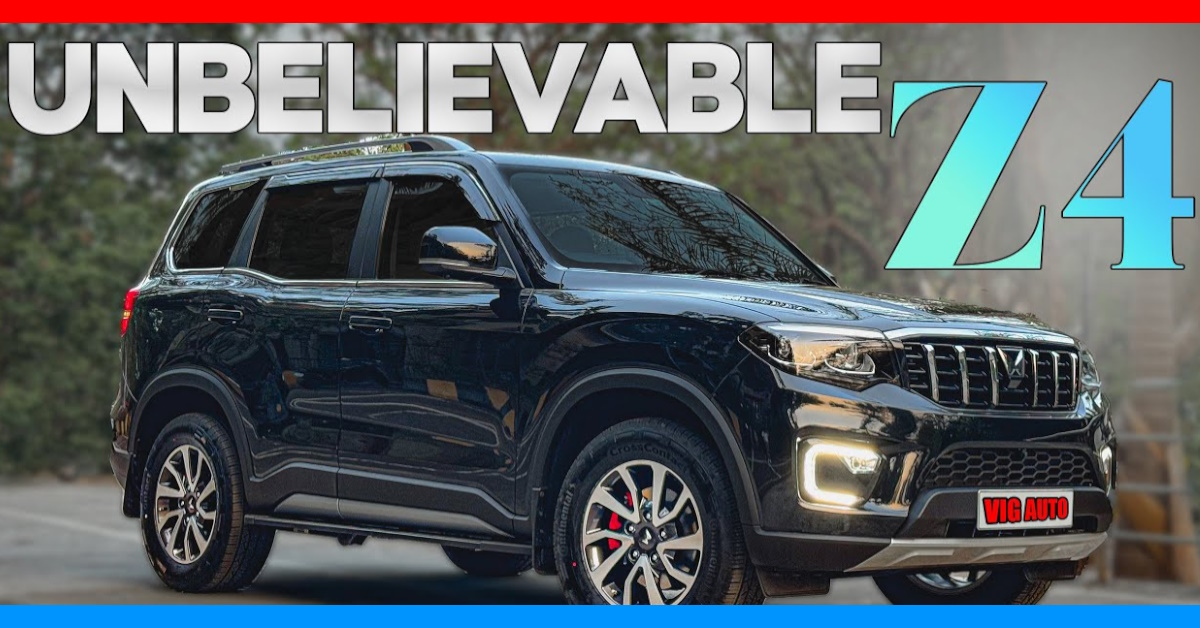 Mahindra Scorpio-N Z4 With Leather Interiors And Functional Upgrades ...